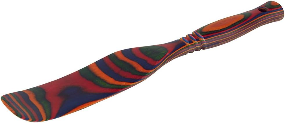 Amazon.com: Island Bamboo Pakkawood 11-Inch Spurtle, Rainbow: Home ...