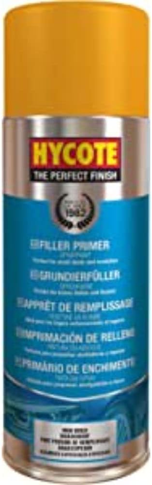 Hycote High Build Aerosol Car Spray Paint, Filler Primer, 400 ml ...
