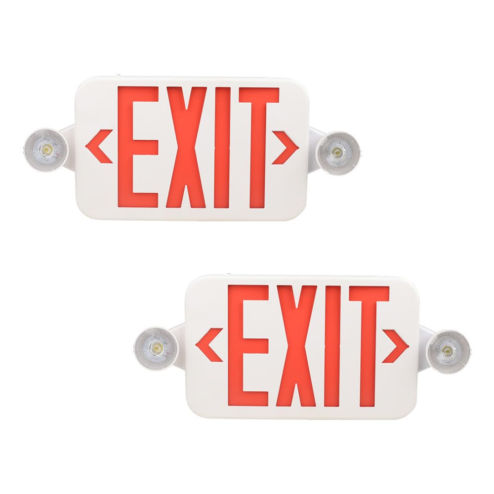 Snapklik.com : Ciata Lighting All LED Decorative Red Exit Sign ...