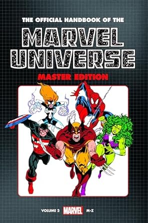 Amazon.com: Official Handbook Of The Marvel Universe: Master Edition ...