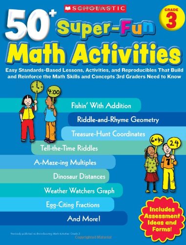 Amazon.com: 50+ Super-Fun Math Activities: Grade 3: Easy Standards ...
