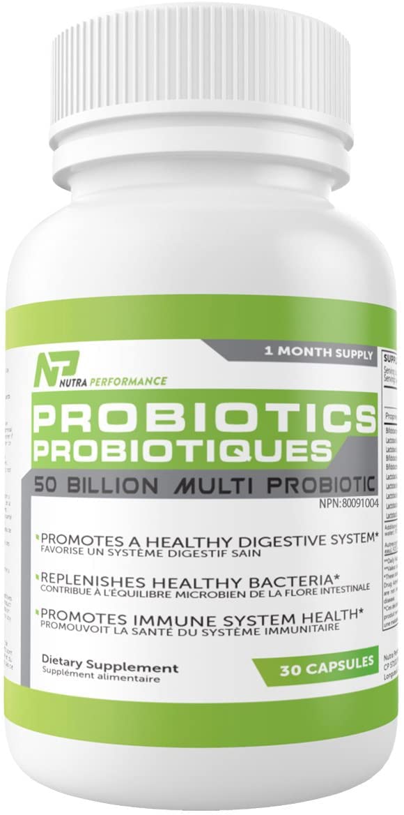 Probiotics 50 Billion by Nutraperformance - Quality Canadian Probiotic ...