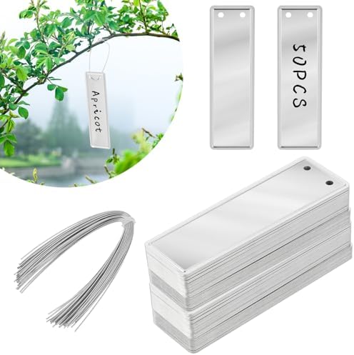 Amazon.com: Coolrunner Metal Plant Labels, Aluminum Plant Tags, 6 Inch ...