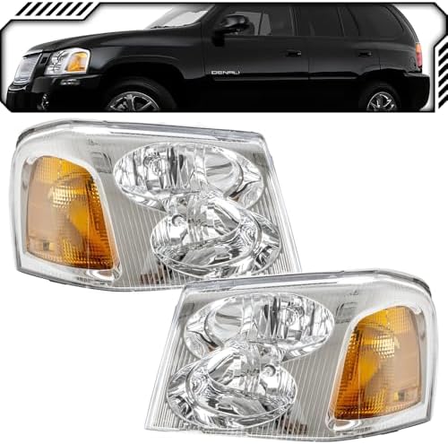 Amazon.com: EPIC LIGHTING OE Style Halogen Headlights Assembly ...