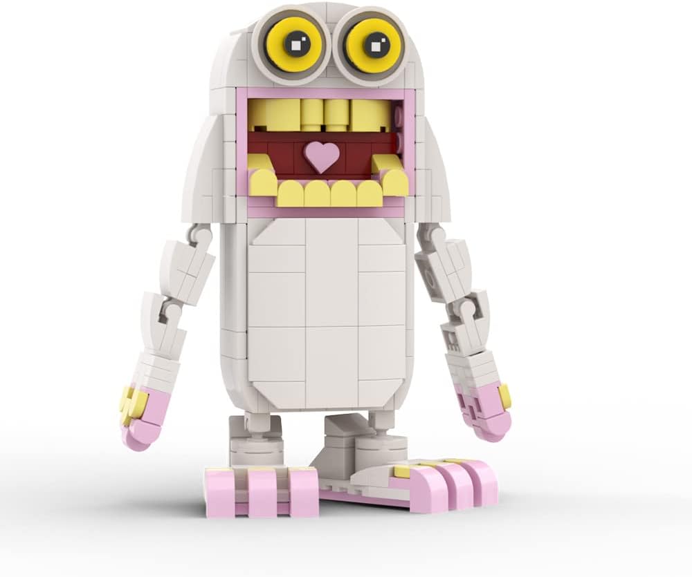 Amazon.com: My Singings Chorus Mammott Anime Figure Building Block Kit ...