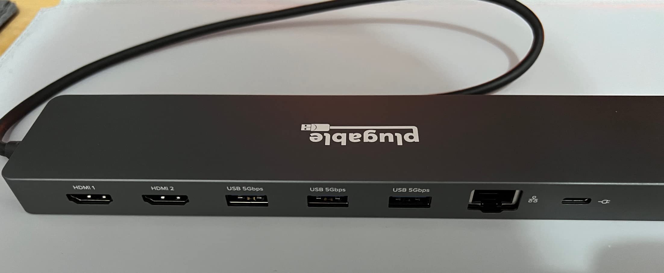 Plugable 11-in-1 USB-C Hub 100W USB-C Pass-through, Laptop Docking ...