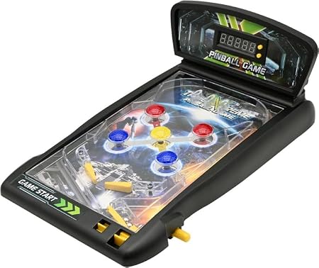 Pinball ELECTRÓNICO con LUZ Y Sonido : Amazon.es: Juguetes y juegos