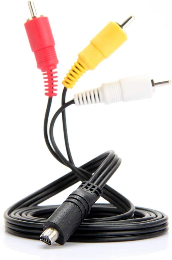 LEAGY 4 Feet 1.2m AV Cable for Sony Handycam Mini DV and DVD Camcorders ...