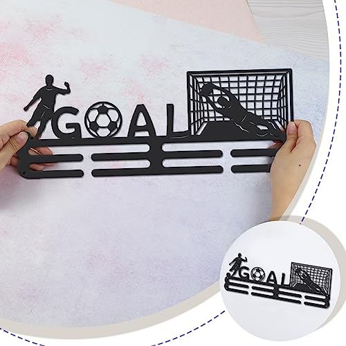 SUPERDANT Football Medals Medal Hook Display Wall Rack Frame Shelf ...