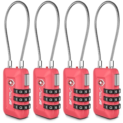 Snapklik.com : TSA Approved Luggage Travel Lock, Set-Your-Own ...