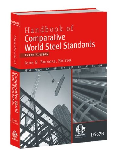 Handbook Of Comparative World Steel Standards (Astm Data Series ...