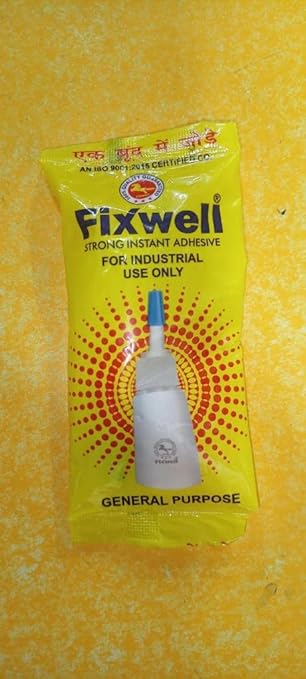 Fixwell Bond Fast Strongest Bonding Adhesive Easy to Use 8ML Bond Pack ...