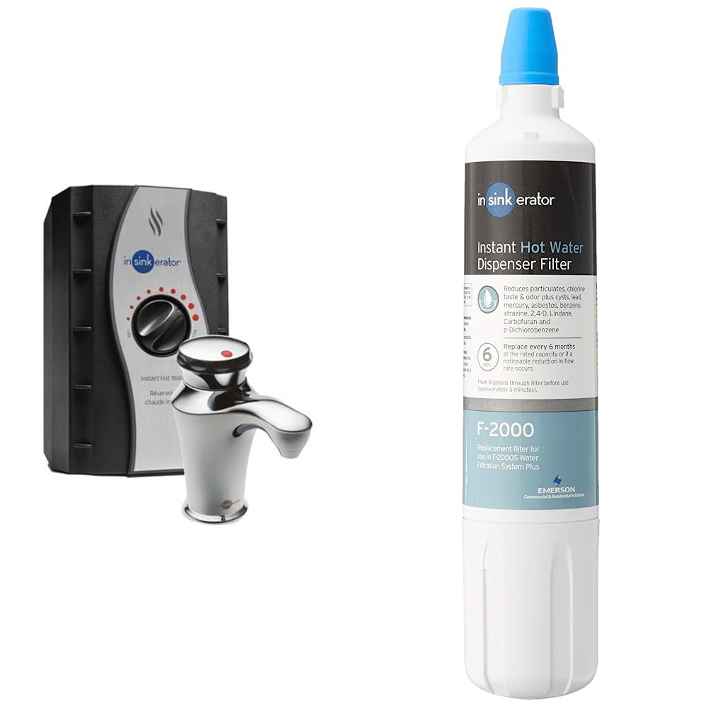 InSinkErator Instant Hot Water Dispenser System with Water Filtration ...