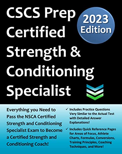 CSCS Certified Strength & Conditioning Specialist Exam Prep: Study ...