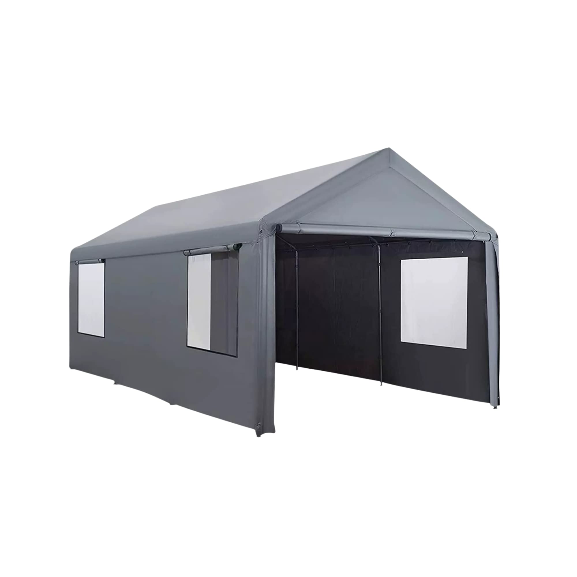 Buy 10 x 20 Carport Canopy Tent | Roll up Ventilated Windows | Outdoor ...