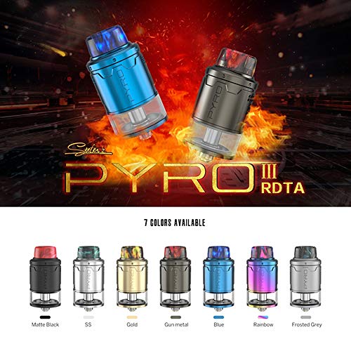 VANDY VAPE PYRO V3 BF RDTA レビュー｜デュアルエアフローでより深い味わい！ | VAPE Circuit