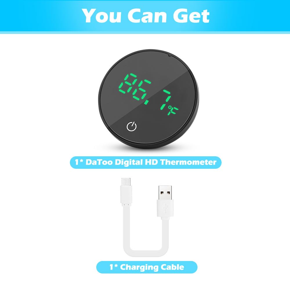 Snapklik.com : Aquarium Thermometer Rechargeable Digital LED Display ...