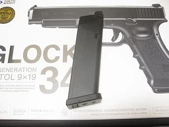 Amazon.co.jp: 東京マルイ 純正 マガジン Glock 系共通 G17 G34 G19 : おもちゃ