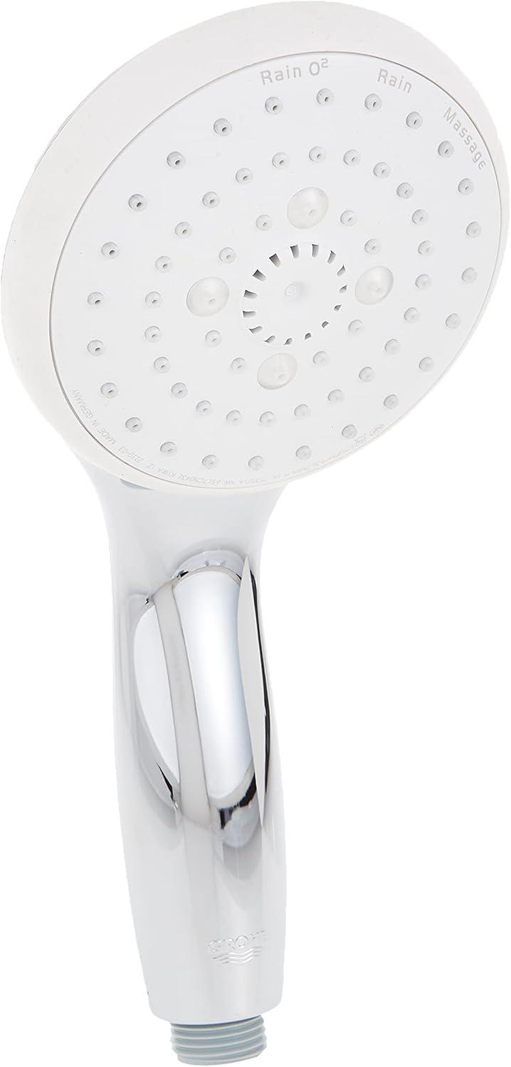 Grohe 28419002 Tempesta 100 Douchet te À Main 3 Jets, Chrome : Amazon ...