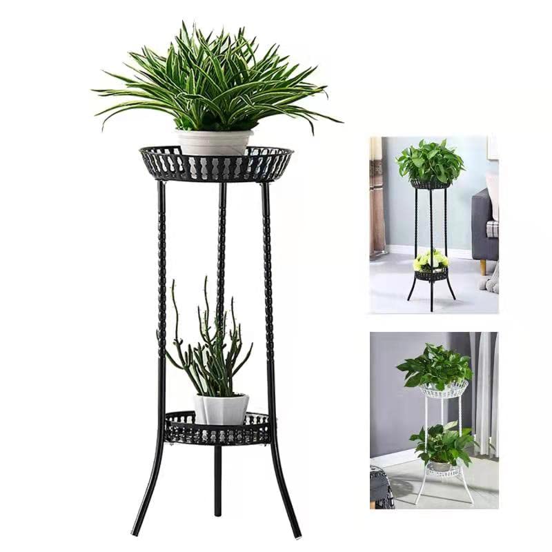 Amazon.com : YANMENG Metal Iron High Plant Stand Indoor Outdoor, Sturdy ...