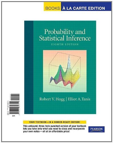 Probability and Statistical Inference, Books a la Carte Edition by ...
