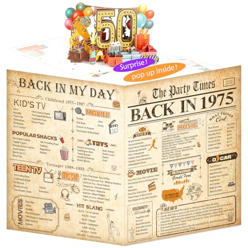 Best Birthday Cards for 50 Year Olds: Unique Keepsakes for Milestones ...