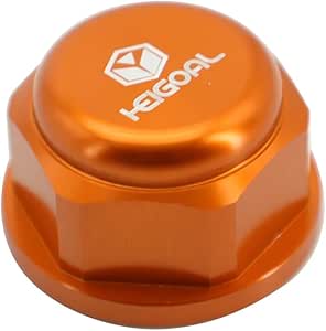 Amazon.com: M22 x P1.5 Motorcycle Rear Wheel Axle Nut Lock Compatible ...