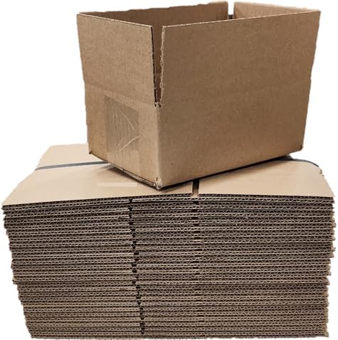 Amazon.com: Tailored Packaging Corrugated Shipping Boxes 9"L x 6" W x 4 ...