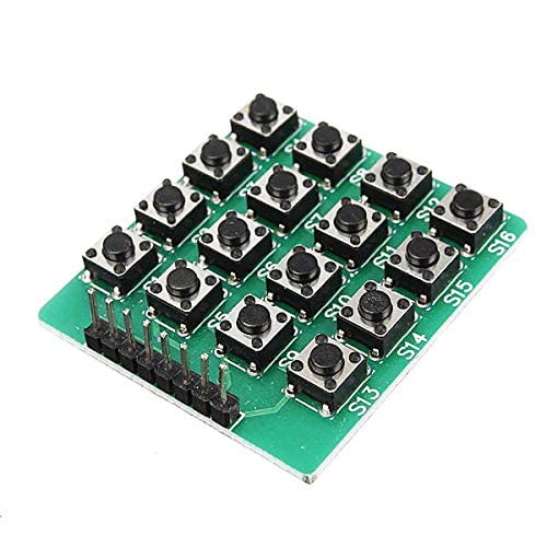 RoboElectrixx 4x4 Matrix keypad 16 Button MCU Board (Piece-1) : Amazon.in: Industrial & Scientific