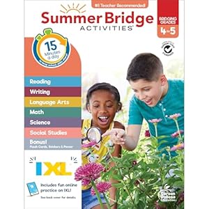 Amazon.com: Summer Bridge Activities 5th to 6th Grade Workbooks All ...