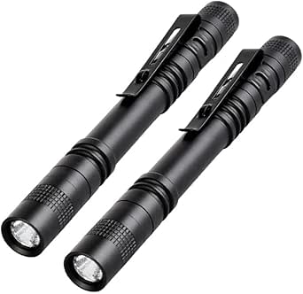 LED Pen Light Flashlight Small Mini Flashlight Pocket Light Penlight ...