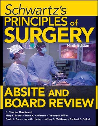 Amazon | Schwartz's Principles of Surgery ABSITE and Board Review ...