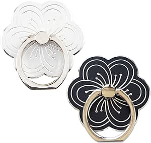 Amazon.com: SUNURS Flower Cell Phone Ring Holder, Cute Phone Back Ring ...