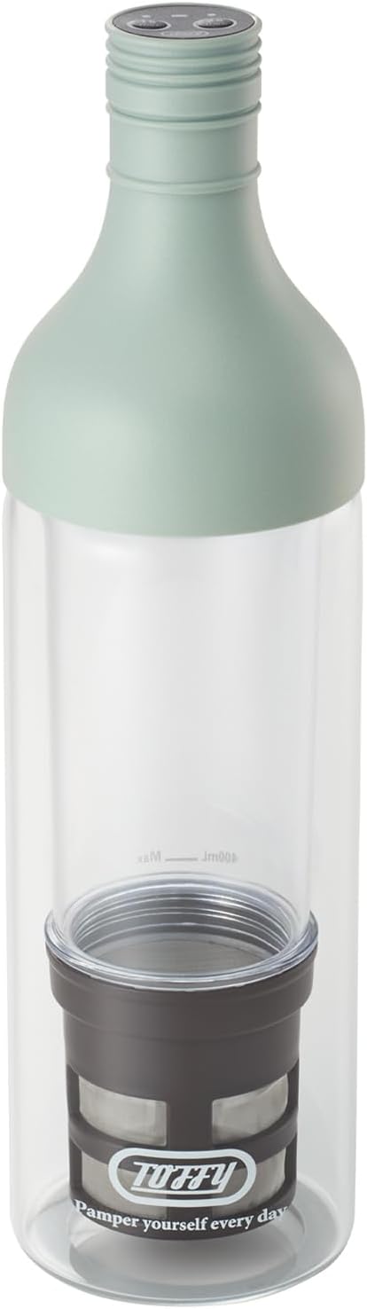 Amazon | 【Toffy/トフィー】 電動コールドブリューボトル K-CM11 15分 水出しコーヒー 充電式 400mL 緑茶 紅茶 フルーツティー ハーブティー ペールアクア K ...