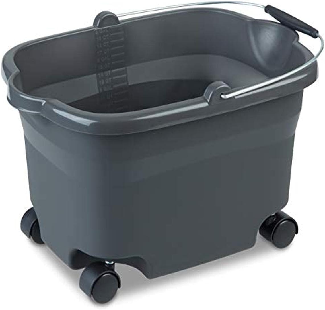 Sterilite 11273V04 Wheeled Bucket 19L,19L : Amazon.com.au: Home