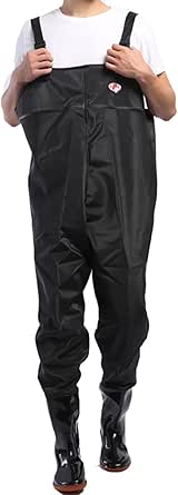 Amazon.com: SCYDAO Men's Fishing Waders Waterproof Stockings Foot ...