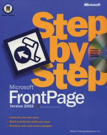 Microsoft Frontpage 2002 Step by Step: Microsoft Corporation: 9780072851151: Amazon.com: Books