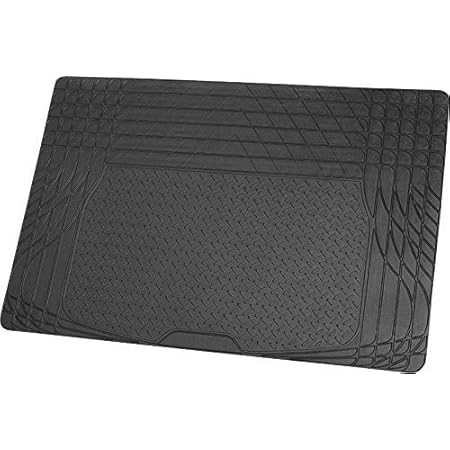 Sakura Black Rubber Boot Mat SS5125 - Protects Your Vehicle Carpet ...