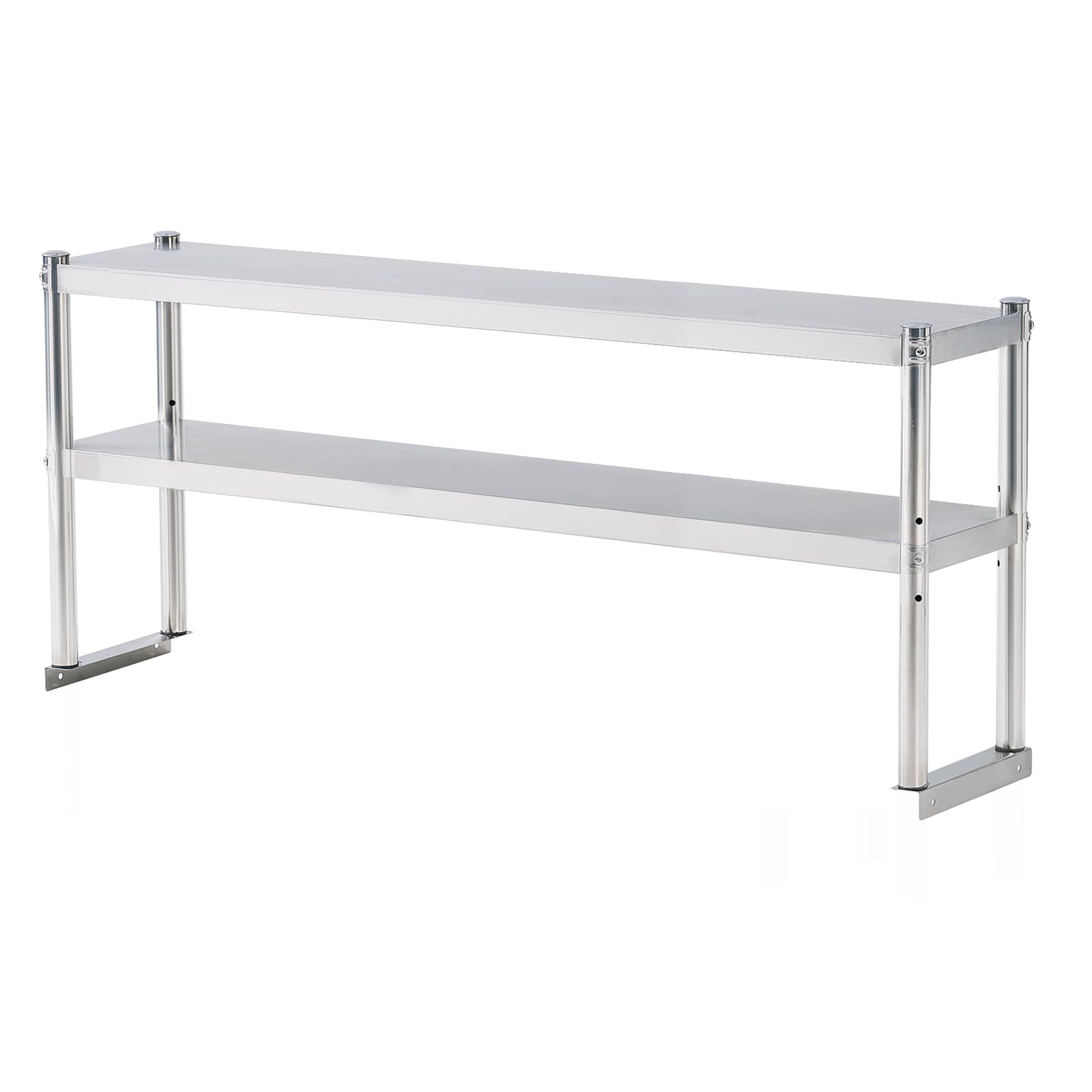 Amazon.com: KUARBARR Stainless Steel Double Overshelves 2 Tier ...