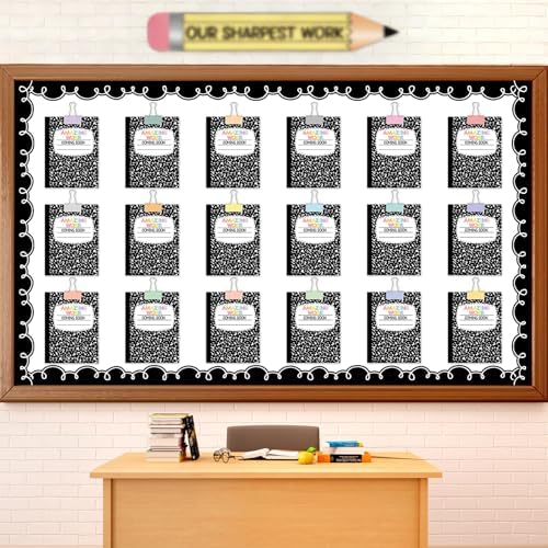 Amazon.com : Student Work Display Bulletin Board Set Composition ...