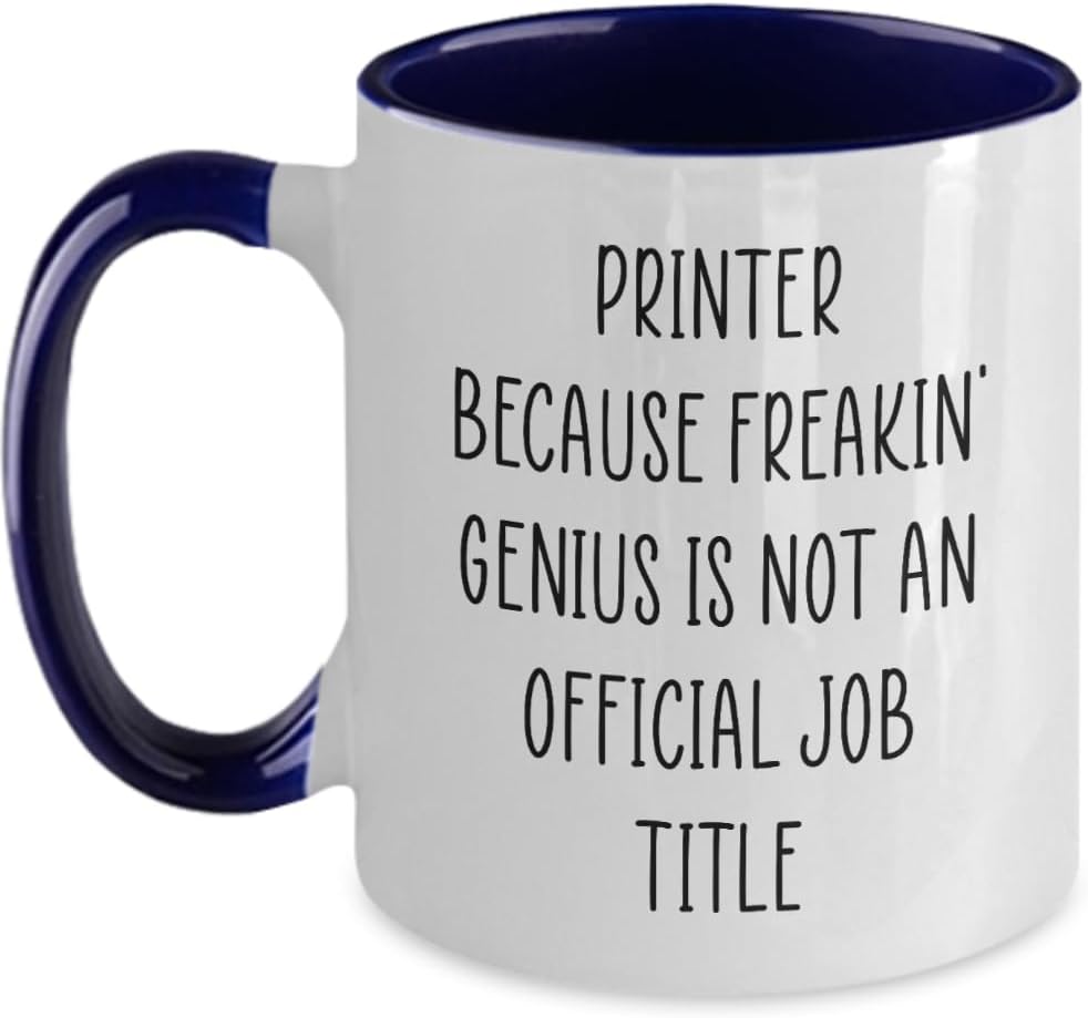 Amazon.com: Printer Mug, Gifts for printers, Employee of, the month ...