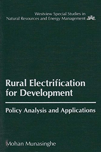 Rural Electrification For Development: Policy Analysis And Applications ...