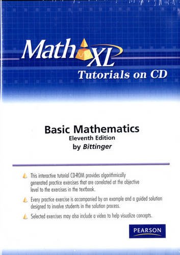 Buy MathXL Tutorials on CD for Basic College Mathematics Book Online at ...