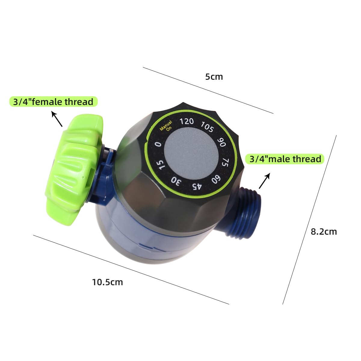 Snapklik.com : Mechanical Watering Timer For Garden Hose Waterproof ...