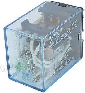 Amazon.com: Relay 1PCS LED MY4 General Purpose Relay 4pdt,14pins Relais AC 12V 24V 36V 48V 110V ...