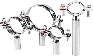 LSDLOUYAQNG Armoured cable clips 304 Stainless Steel Fixture Pipe ...