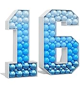 Amazon.com: Mosaic Numbers for Balloons Number 70 Balloon Frame 4ft ...