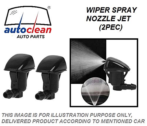 AutoClean Front Windshield Wiper Spray Water Nozzle Washer Jet for ...