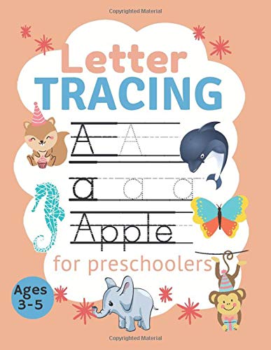 Buy Letter Tracing For Preschoolers Ages 3-5: Trace And Color The ...