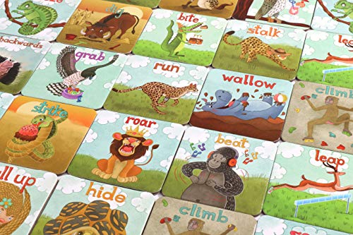 Movement Memory Game for Toddlers 2-4 Years - Educational Matching Game ...